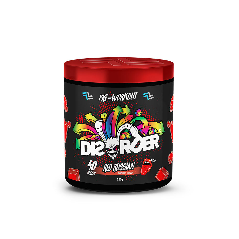 Disorder - Red Russian – Spartans Gym and Fitness